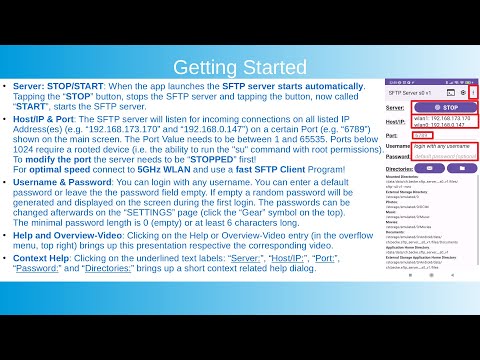 SFTP Server s0 v1 : Overview