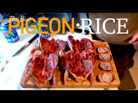 PIGEON RICE! One Of The Best Recipes EVER! #cooking #pigeons #foodlover