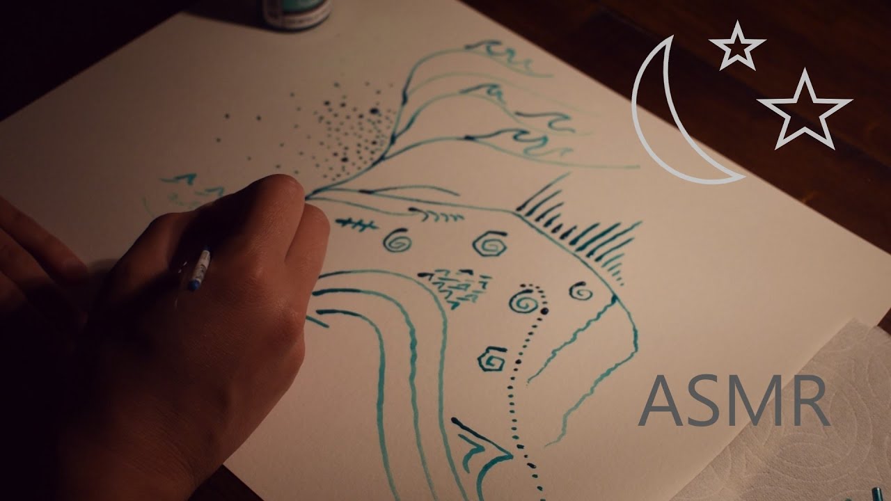 Guess the sound while I doodle ASMR (no talking)