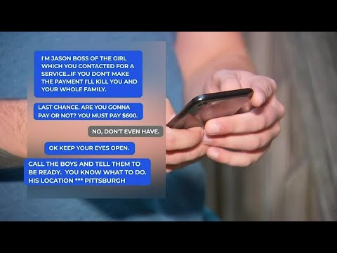 Disturbing images, threatening messages part of phone scam targeting local families.