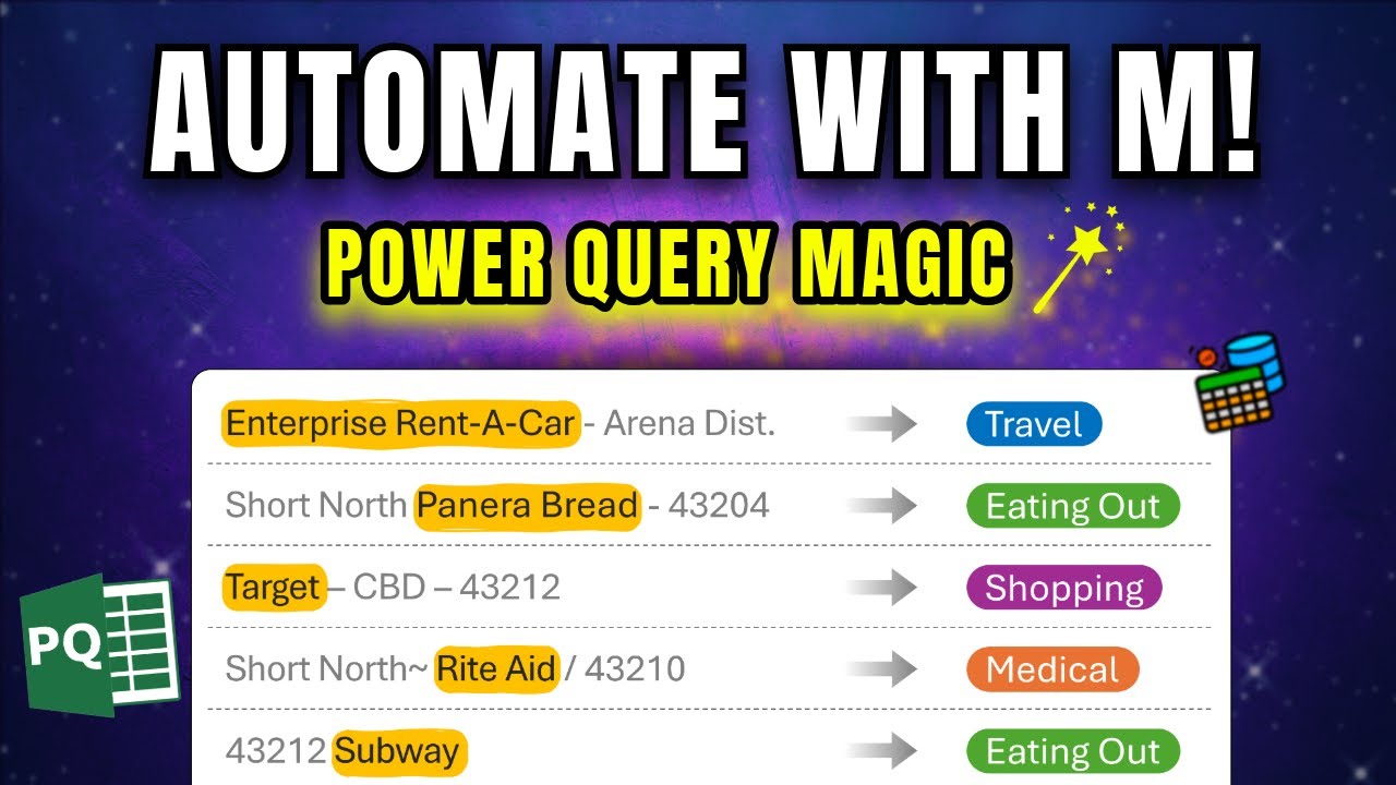 Power Query Magic: Effortlessly Auto-Categorize Your Text Lik...