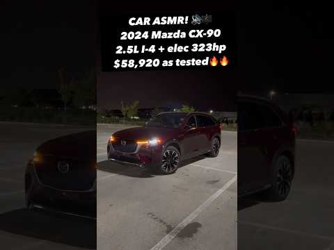 Car ASMR! Does the 2024 Mazda CX-90 Take the Brand to New Levels of Luxury??