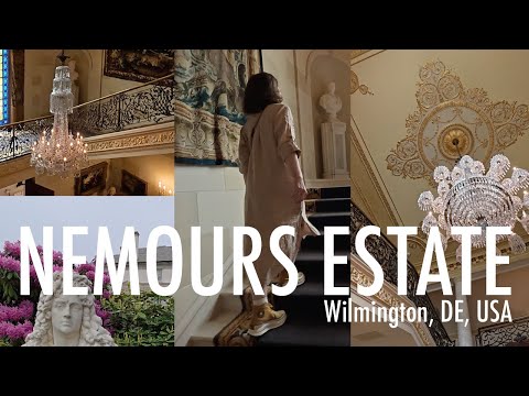 Nemours Estate, Wilmington, DE: Beautiful Mansion in French Style of Louis XVI