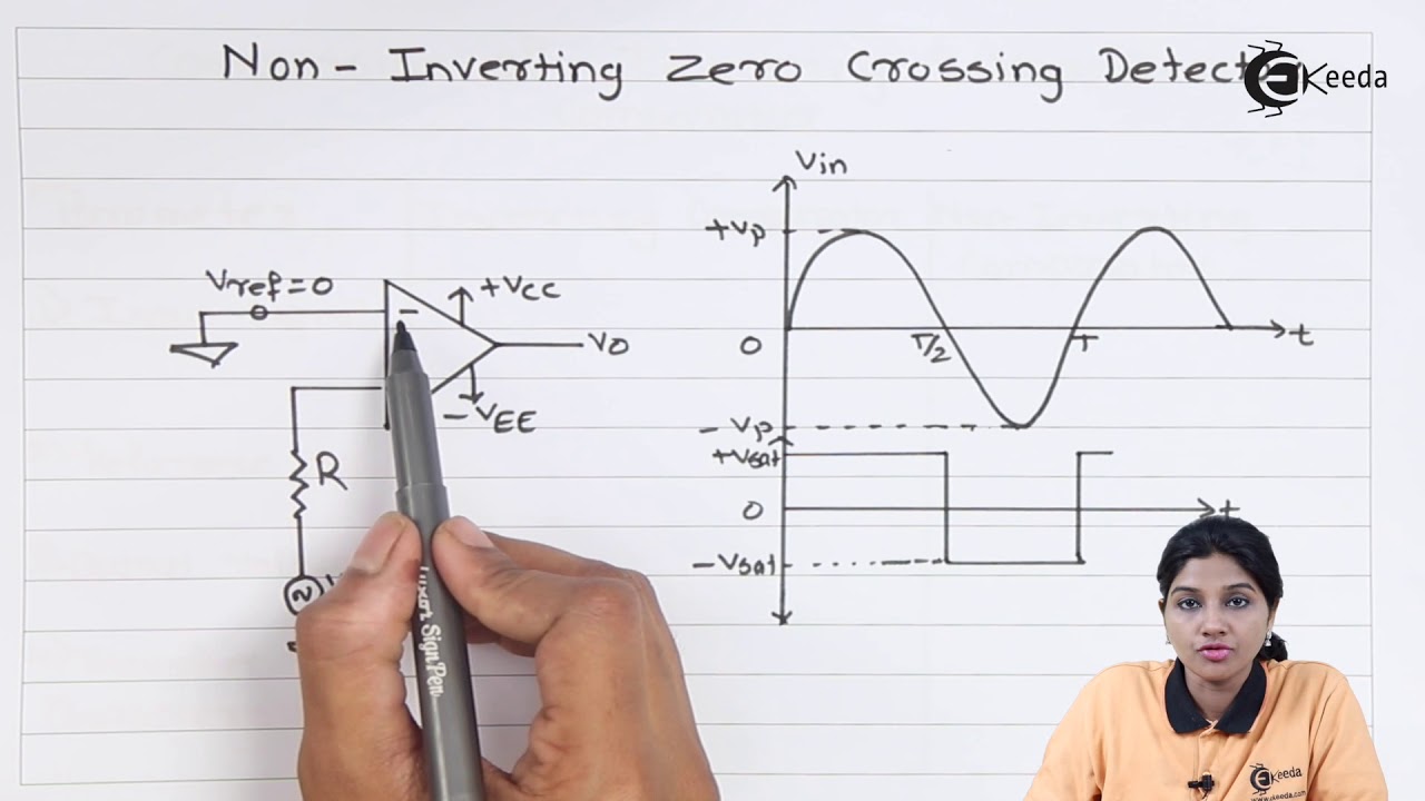 Non Inverting Zero Crossing Detector