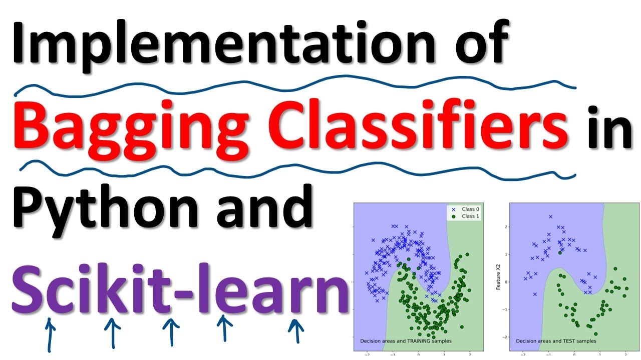 Implementation of Bagging Classifiers in Python and Scikit-learn - Machine Learning Tutorial