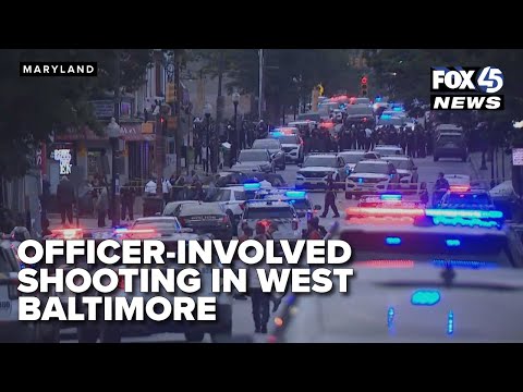 Suspect, officer both injured in police-involved shooting in West Baltimore