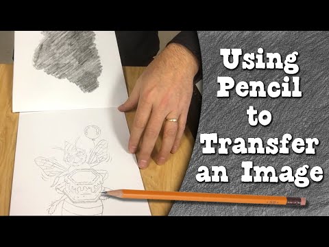Transferring a Drawing With Pencil | Tradigital Art: Designs by Steven ...