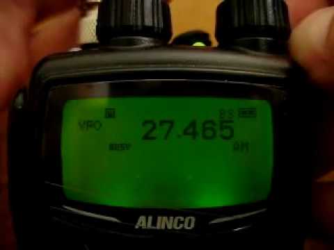 Alinco DJ-X11 (AM) Ham radio band (10m) 27MHz