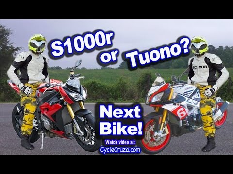 BMW S1000r or Aprilia Tuono? My Next Motorcycle | Moto Vlog