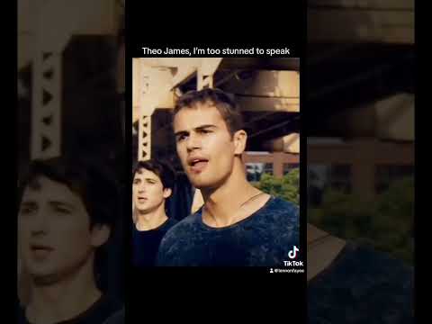 Four made the Divergent movie #theojames #divergent #relatable