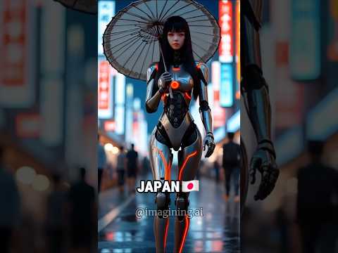 COUNTRIES LIKE ANDROID ROBOT 💀 #countries #aiart #robot