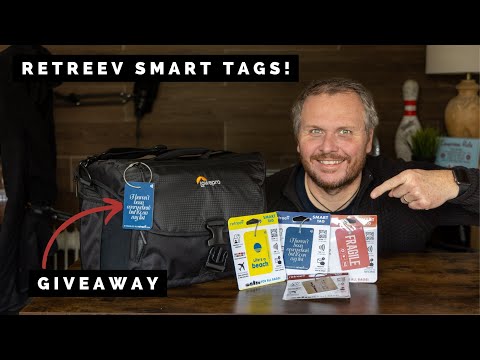 21st Century Luggage Tags - Retreev Smart Tag GIVEAWAY!!