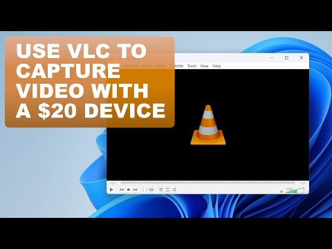 Record and Capture HDMI video with VLC