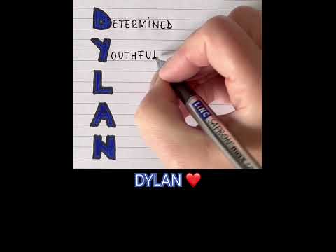 Meaning Of the name DYLAN #meaning #name #dylan