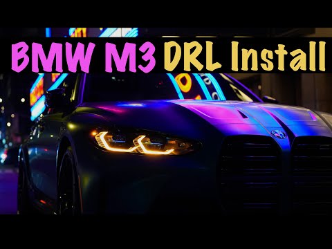 My BMW M3 DRL Mod Install (G80 - 2023 w/ Laserlight)
