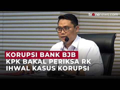 KPK Sita Motor dan Barbuk Elektronik Milik Ridwan Kamil soal Kasus Bank BJB | OneNews Update