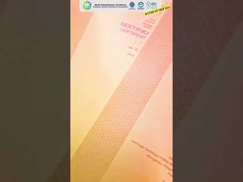 Buktikan bahwa anda kompeten dengan sertifikasi BNSP#shorts #beranda #pelatihan #bnsp #fyp #beranda