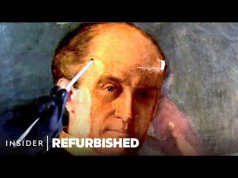 Restoring Centuries-Old Artwork l Refurbished | Insider