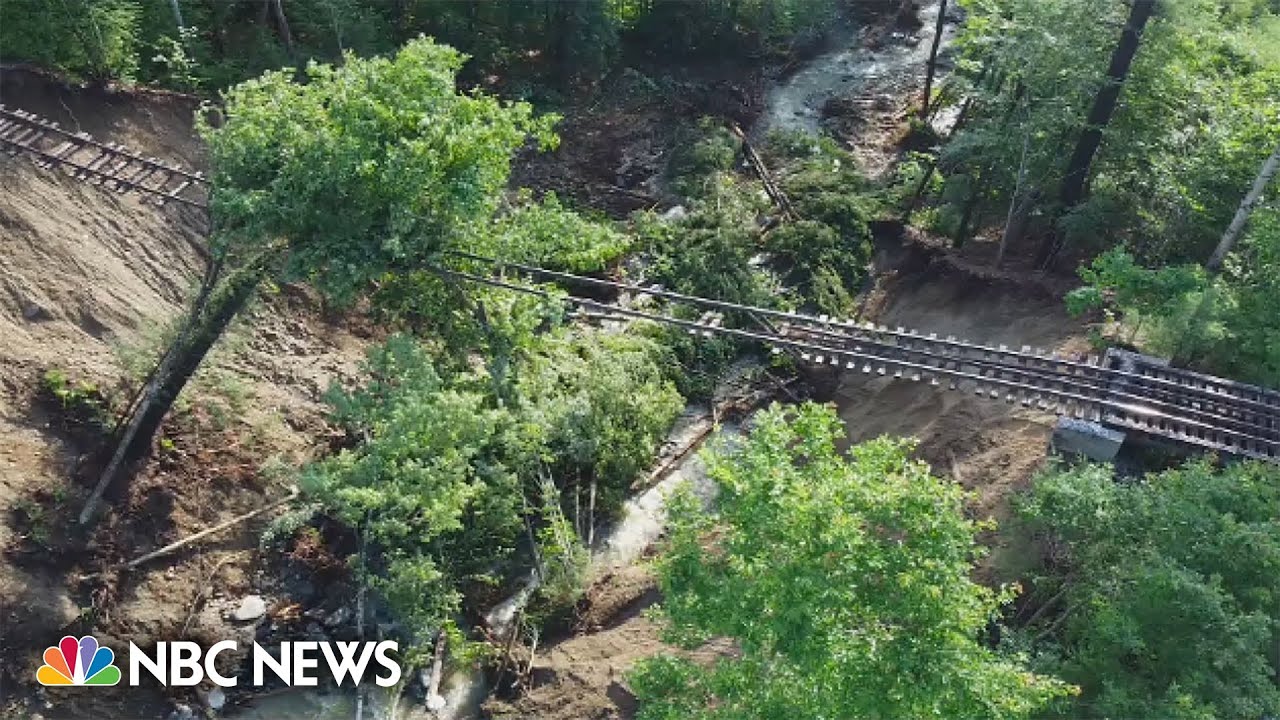 WATCH: Cleanup underway in Vermont after historic flooding