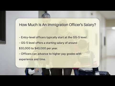 How Much Is An Immigration Officer's Salary? - CountyOffice.org