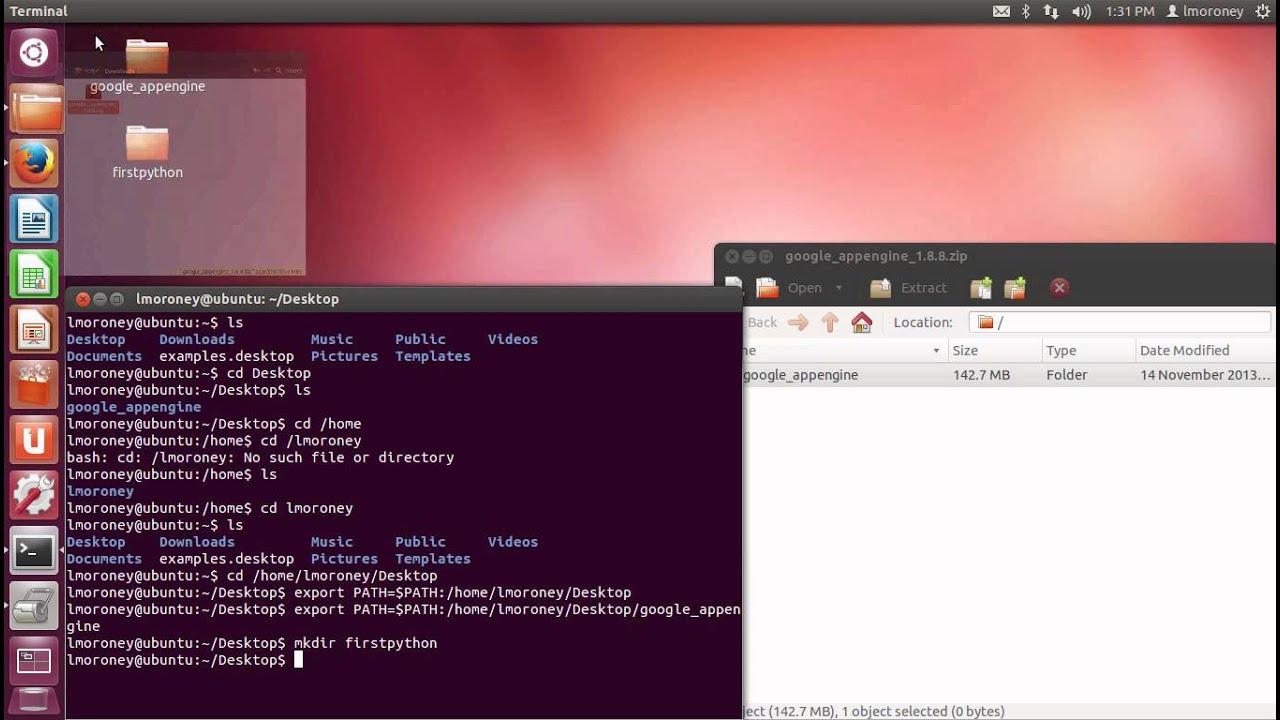 Install App Engine Python SDK on Linux