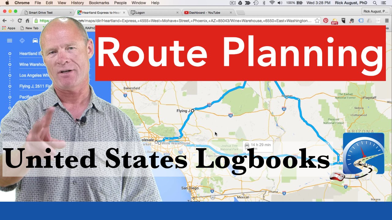 How to TRIP PLAN in the United States for CDL Drivers Learning to Navigate  | Logbooks