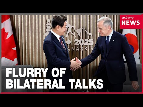 President Lee holds first summit with Japanese PM Ishiba on sidelines of G7