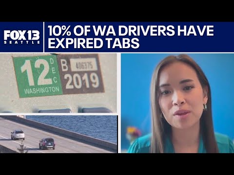 WA drivers with expired tabs costing state money | FOX 13 Seattle