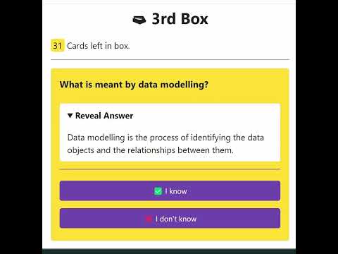 Data Modelling
