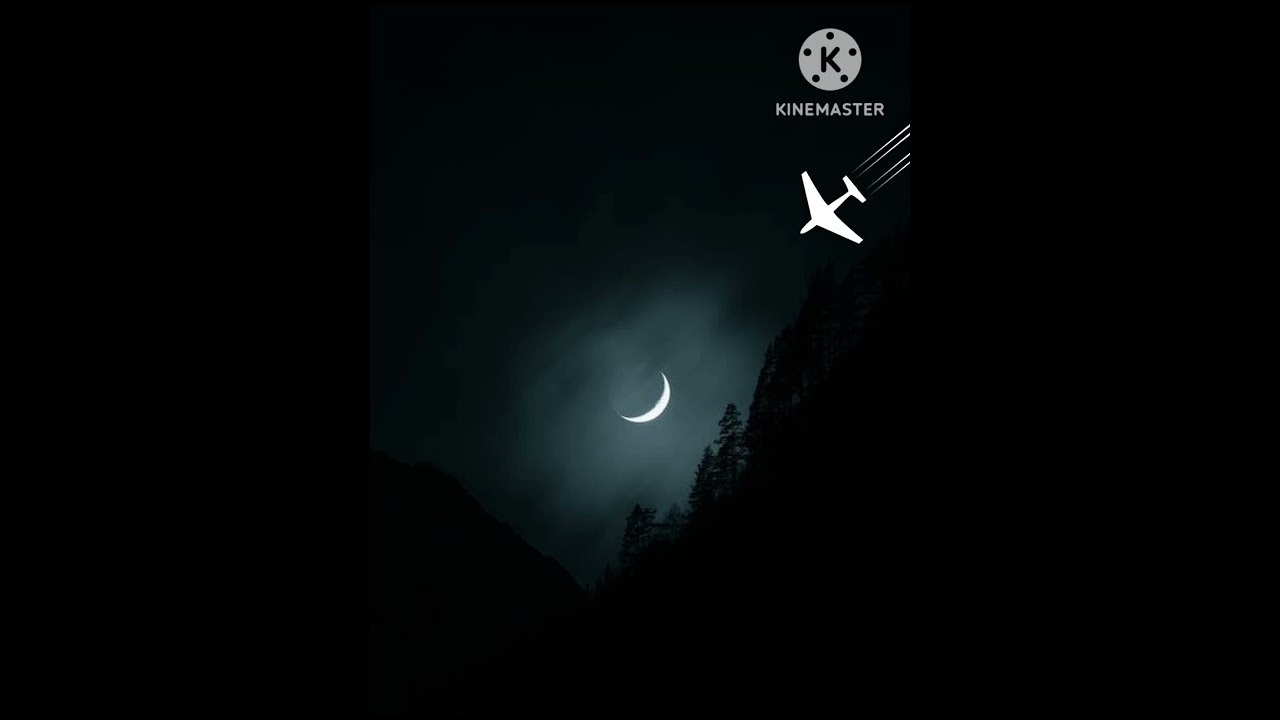 BLACK WOLF WILL LOVE MOON AND EDGE OF MOUNTAIN 🖤🖤🖤