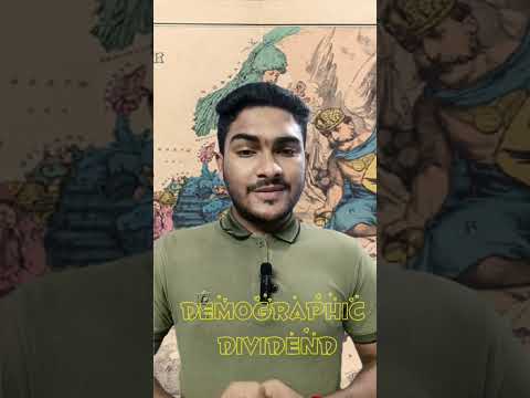 What is Demographic dividend? What do you mean by demographic dividend? #geography #demographics