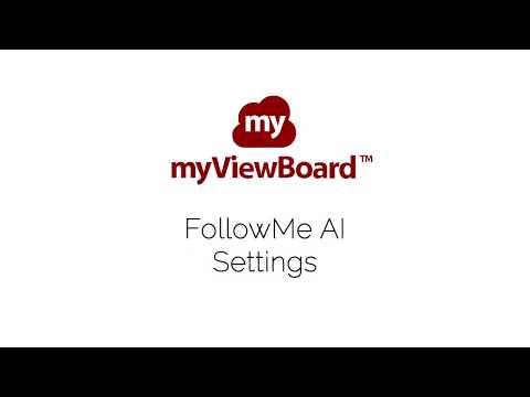 FollowMe AI Settings Overview
