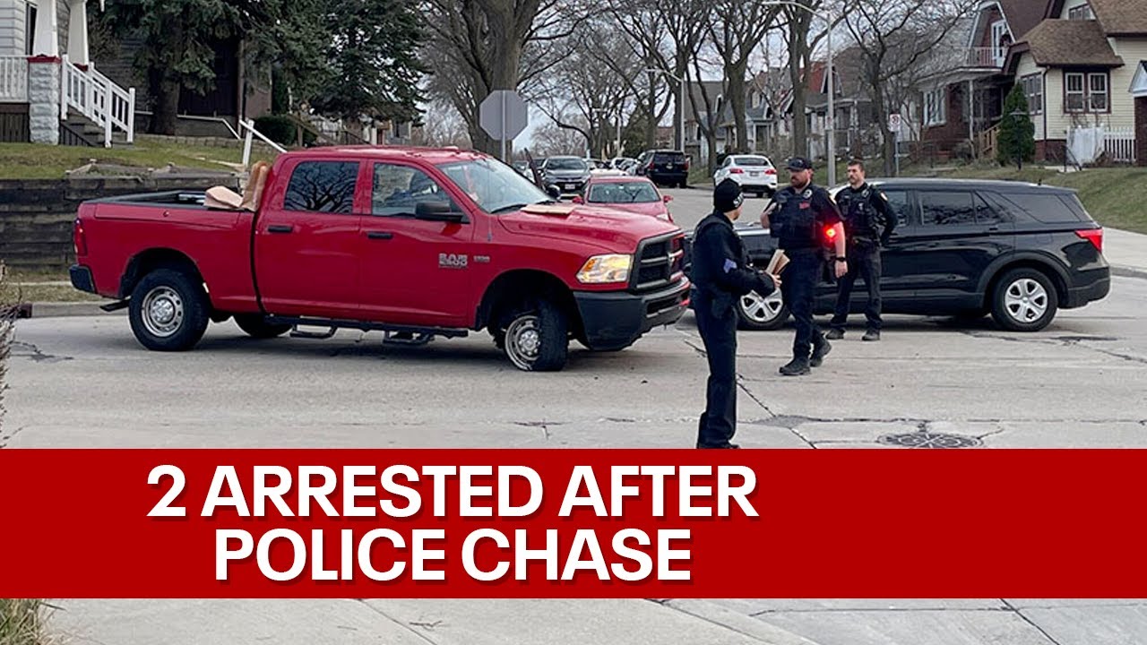 Milwaukee police chase into West Allis, 2 in custody | FOX6 News Milwaukee