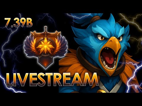 IMMORTAL Carry Ranked Dota 2 LIVE! Pro-Level Plays & Epic Fights Patch 7.39b