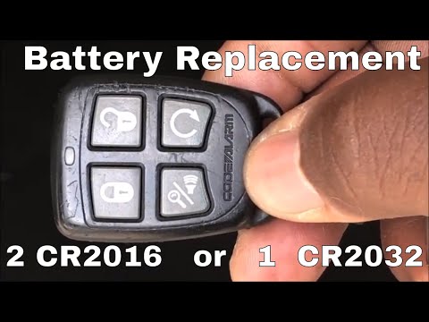 How To Replace The Key Fob Battery In Your CA 5054 CATX4 using one CR2032 instead of two CR2016