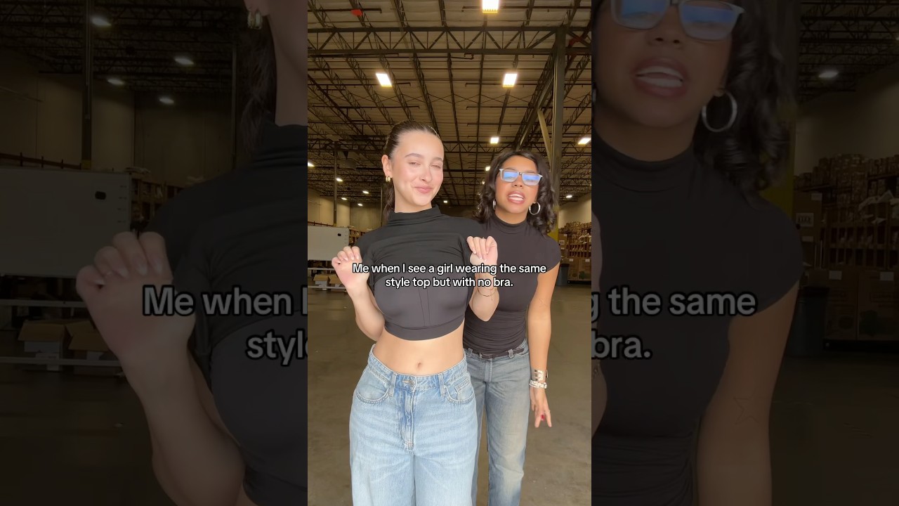 Because braless is always better 👀 #brahacks #fashion