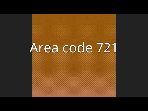 Area code 721