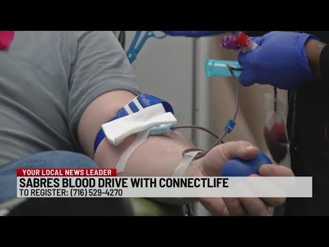 Sabres partner with ConnectLife for blood drive, free tickets available