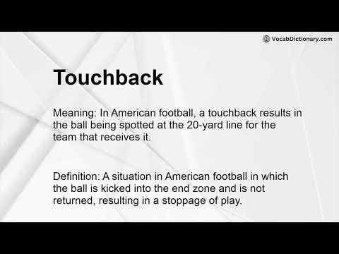 Touchback Meaning