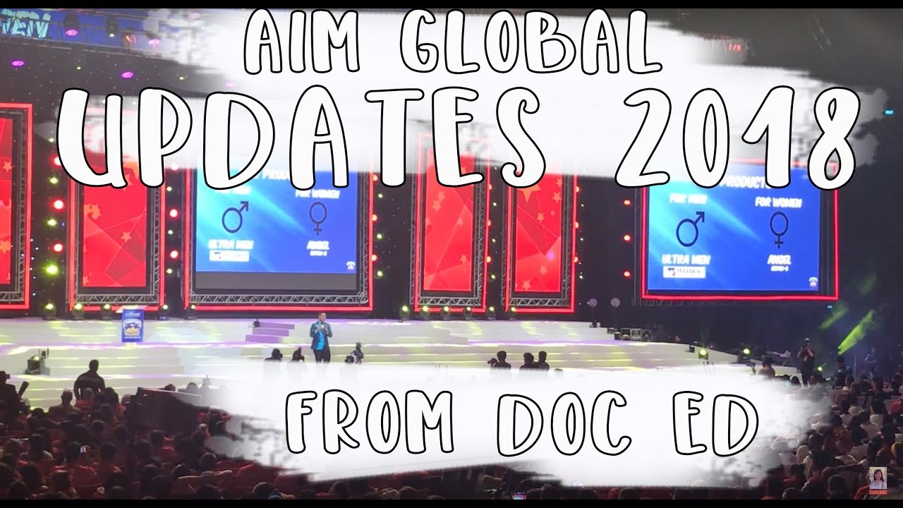Updates from Doc Ed - AIM Global 12th Year Anniversary 2018