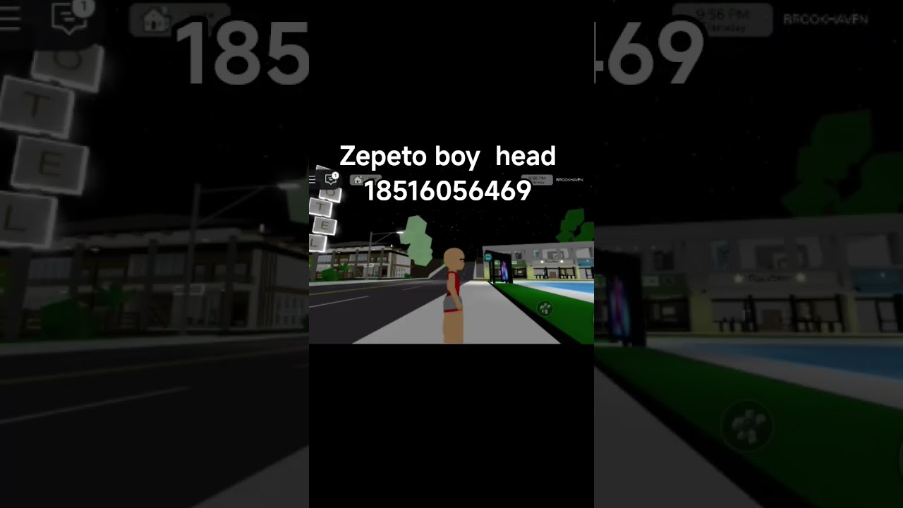 head id codes for Brookhaven #roblox #brookhaven #code