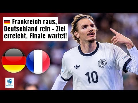 Deutschland - Frankreich | Highlights | U21 EM - Fußball - Halbfinale, 25.06.2025