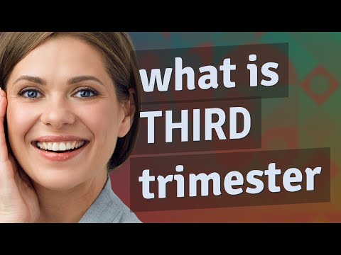 Third trimester | meaning of Third trimester