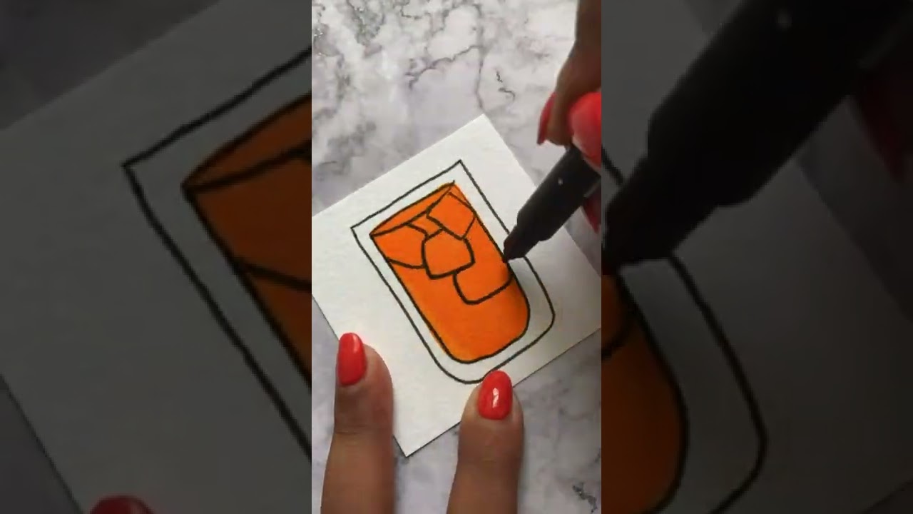 #easywaytodraw#drinkingglass#2022#shorts#creativeedge