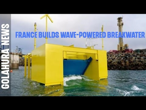 France builds wave-powered breakwater