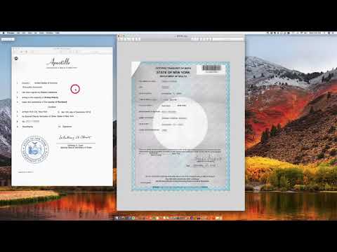 How to Apostille a Birth Certificate issued in Rockland County New York