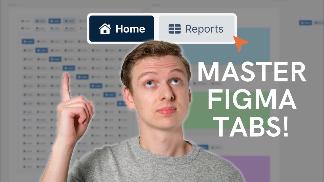 Create Figma Tabs Like a Pro! 🚀  (Free Template) #figma #designsystems