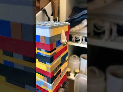 Lego pendulum clock