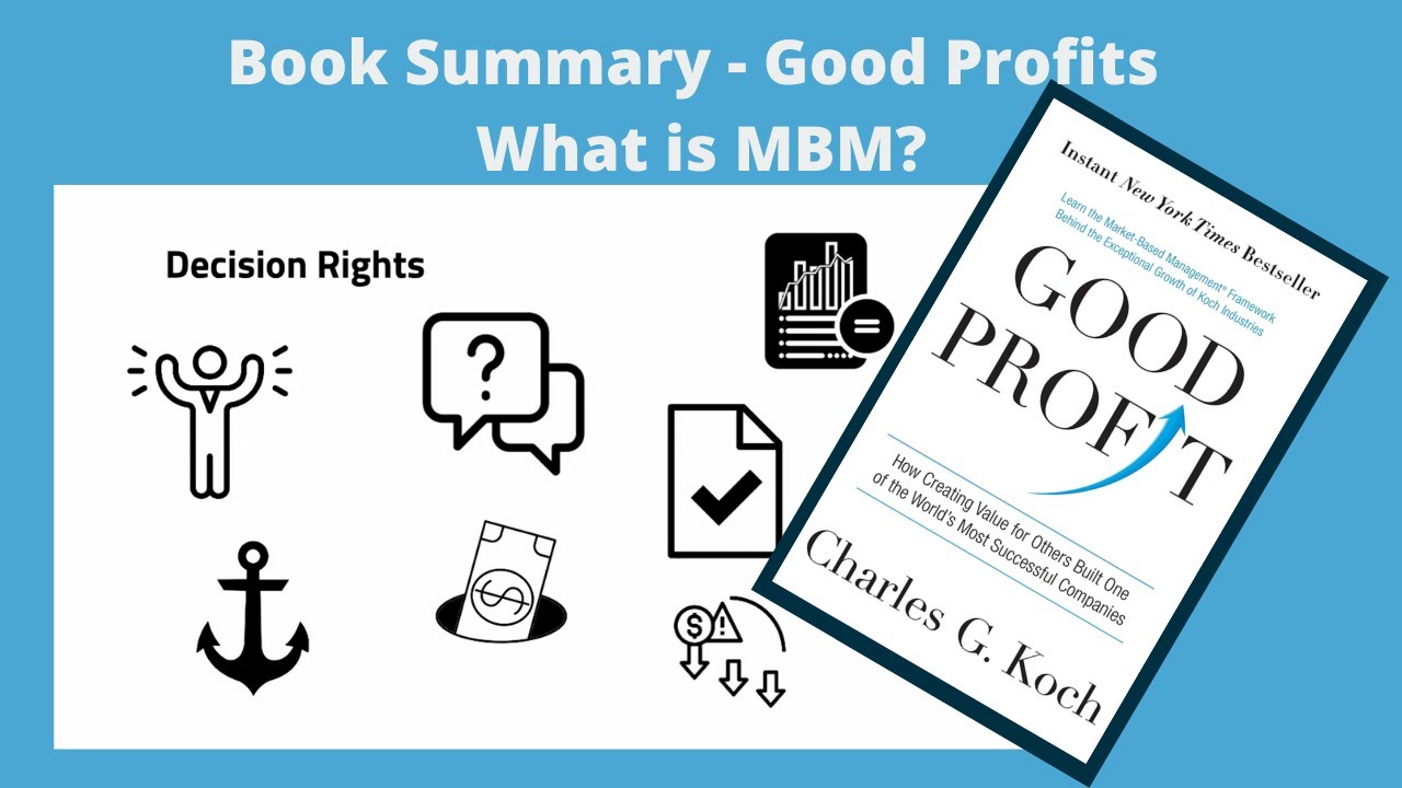 Good Profits by Charles Koch - Book Summary  - What is MBM?