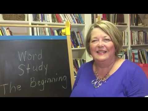 Word Study-What do you need to get started?